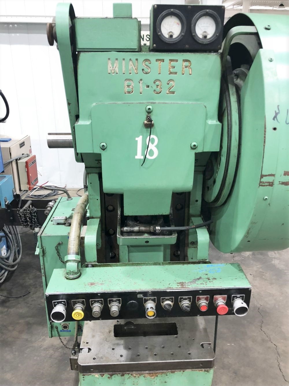 32 Ton Fast (High Volume) Press • Used Minster B1-32 Press (4674)