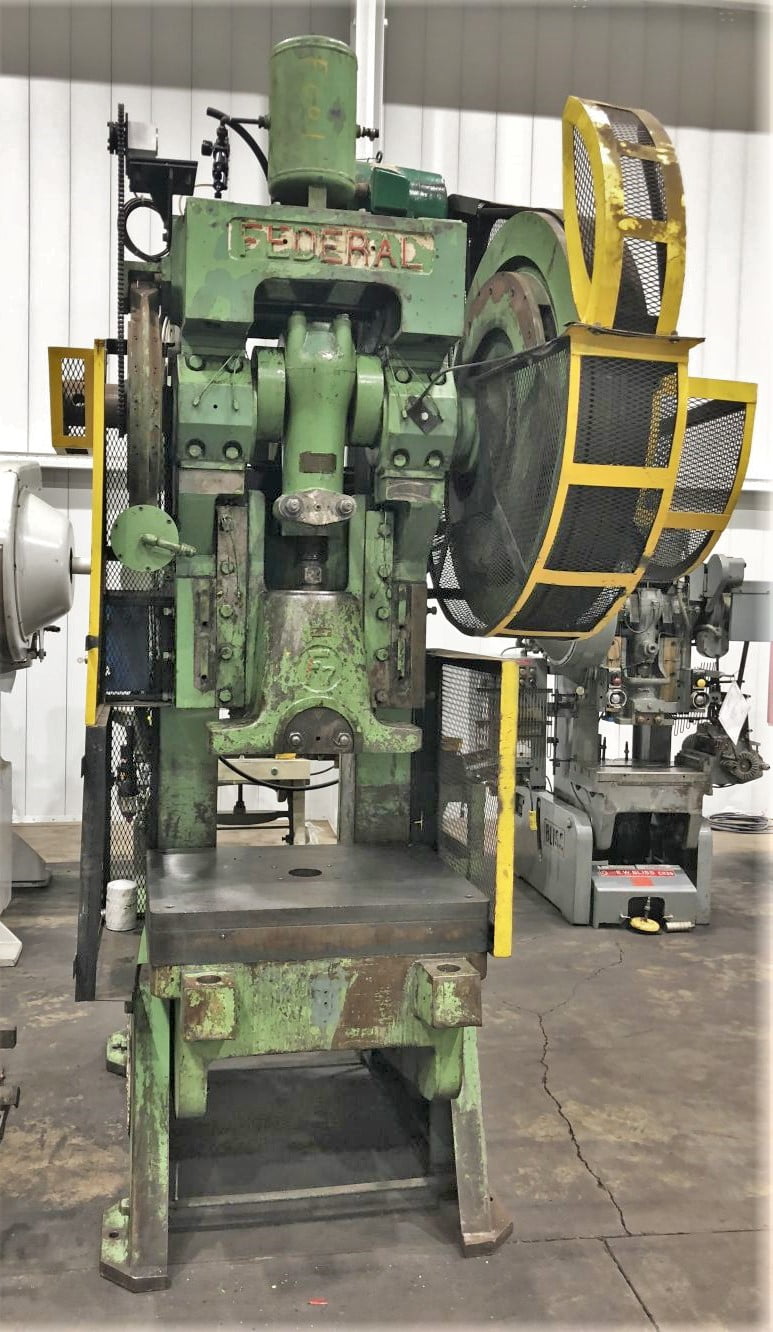80 Ton C Frame Press • Used Federal No. 7 Press (4922)