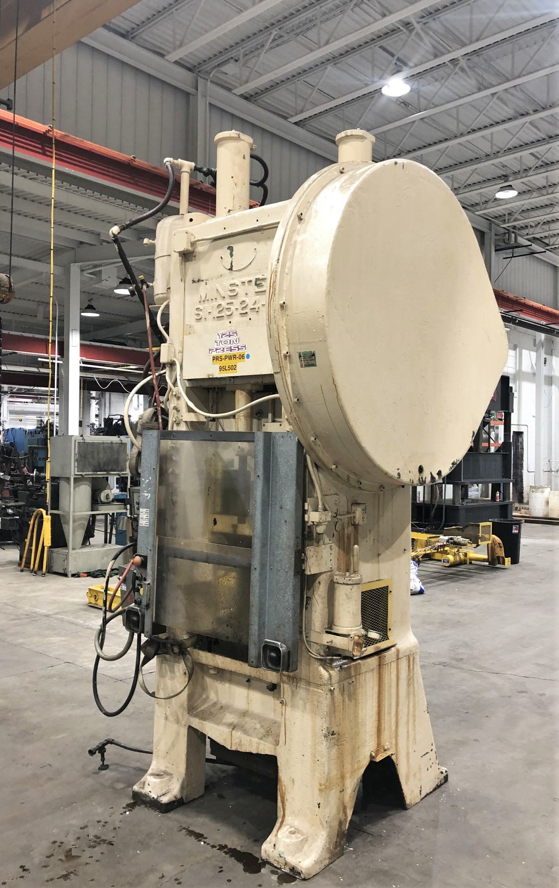 125 Ton Straight Side Press • Used Minster S1-125-24-30 Press (5696)