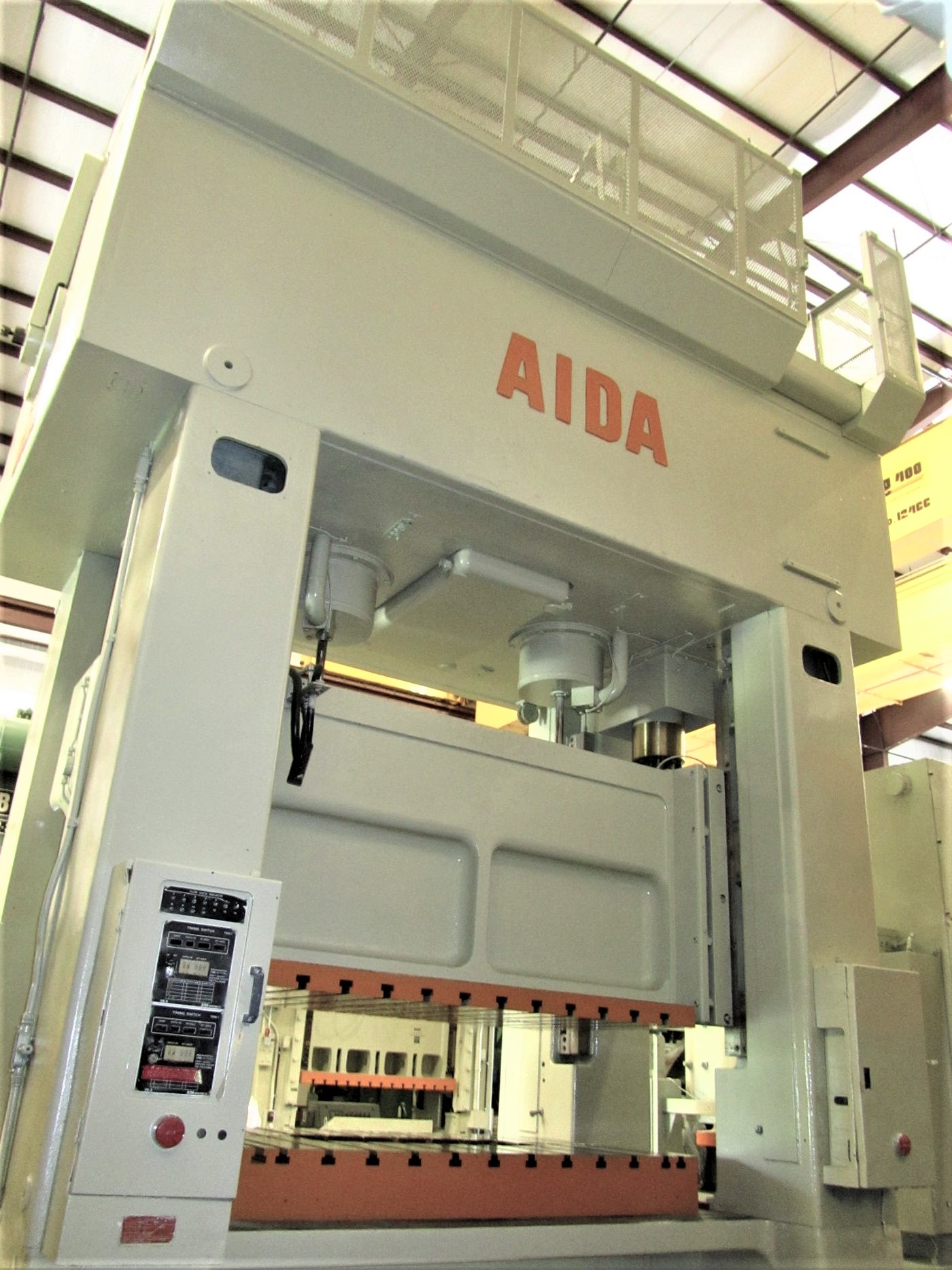 330 Ton Straight Side Press • Used Aida PMX(1) Press (4304)