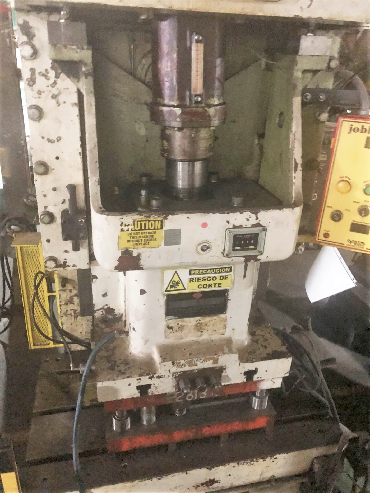 121 Ton C Frame Used Press • Used Seyi SNC-110 Press (4893)