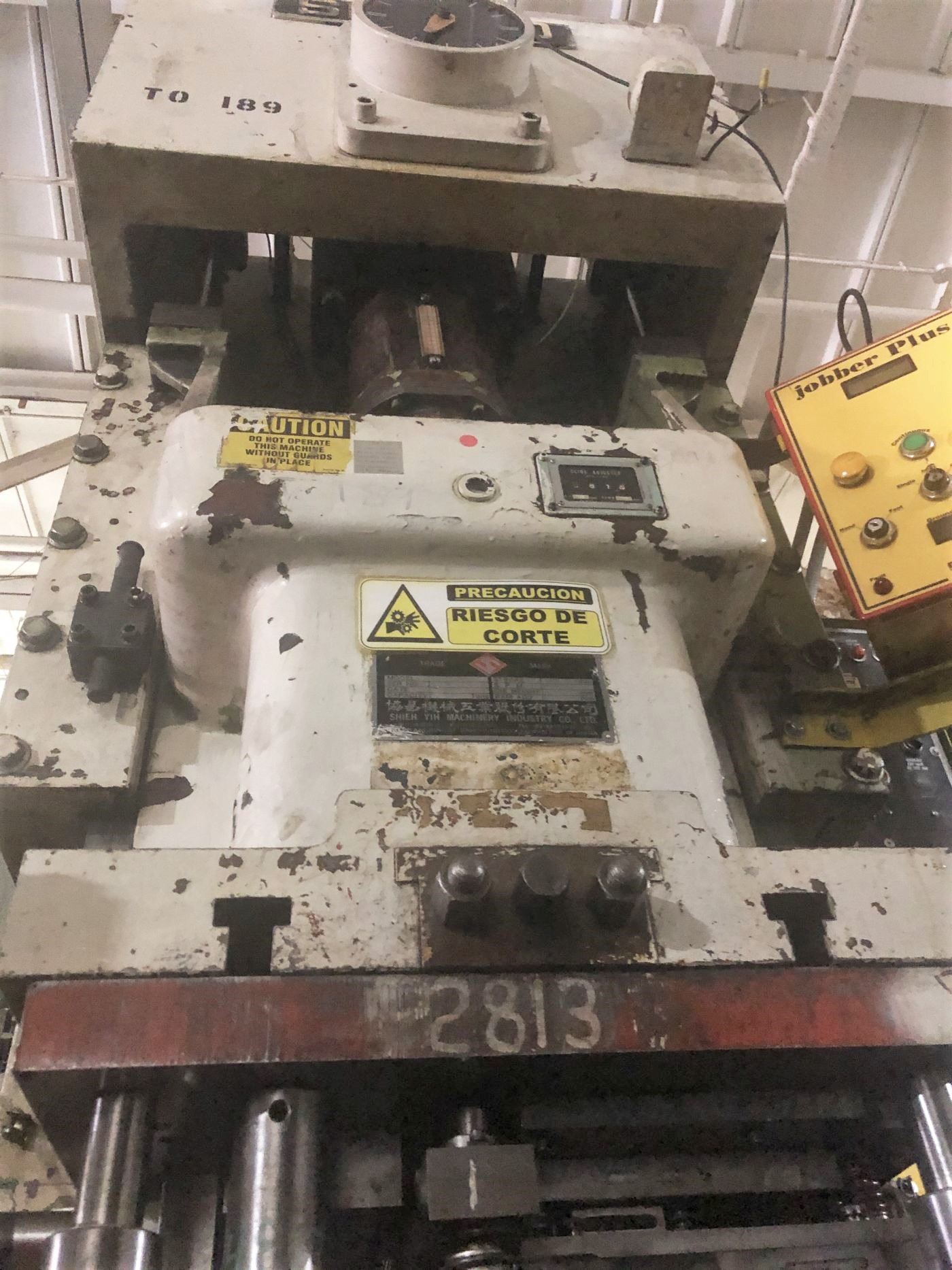 121 Ton C Frame Used Press • Used Seyi SNC-110 Press (4893)