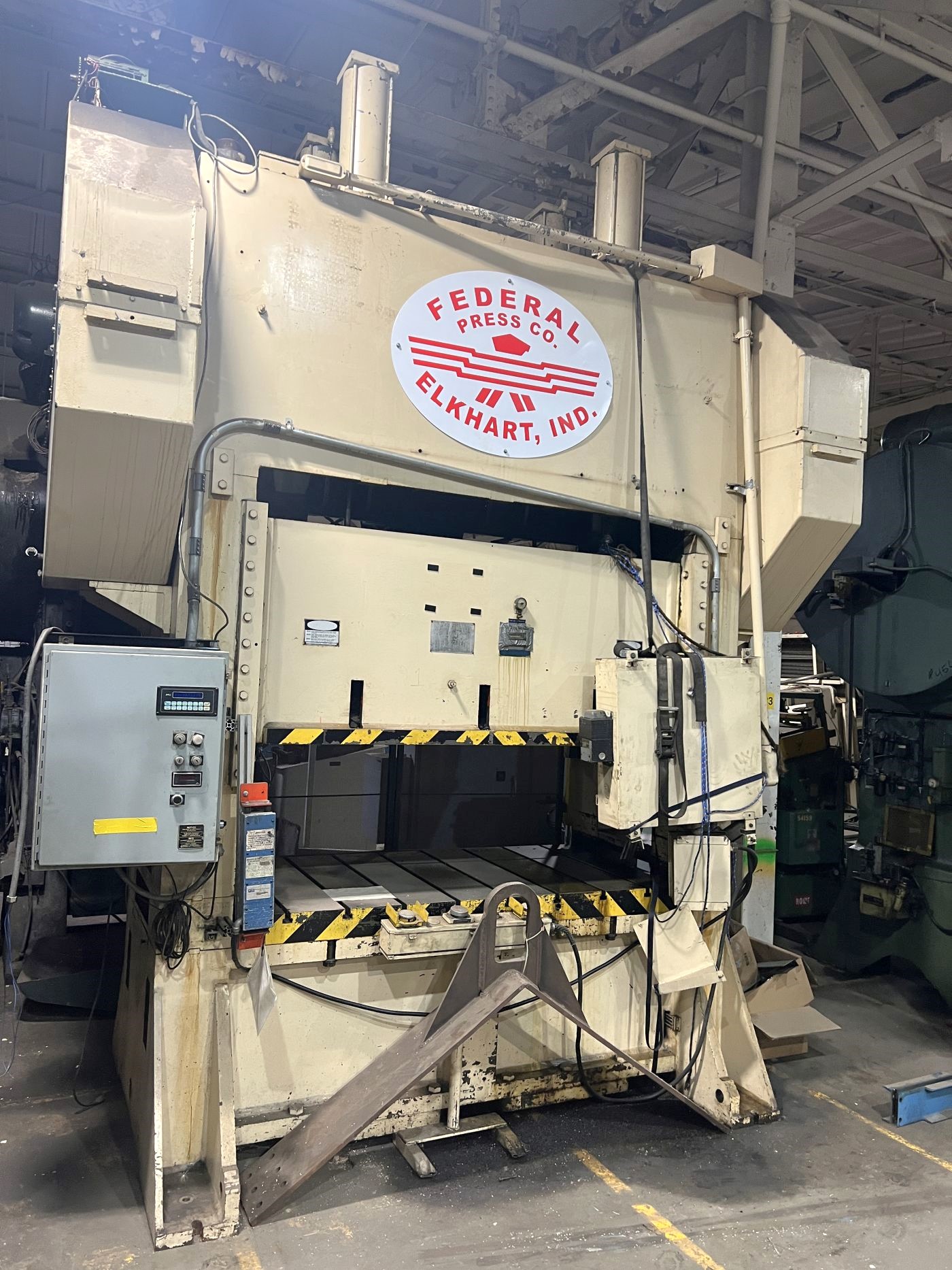 150 Ton Straight Side Press • Used Federal S2-150-84-42 Press (5244)