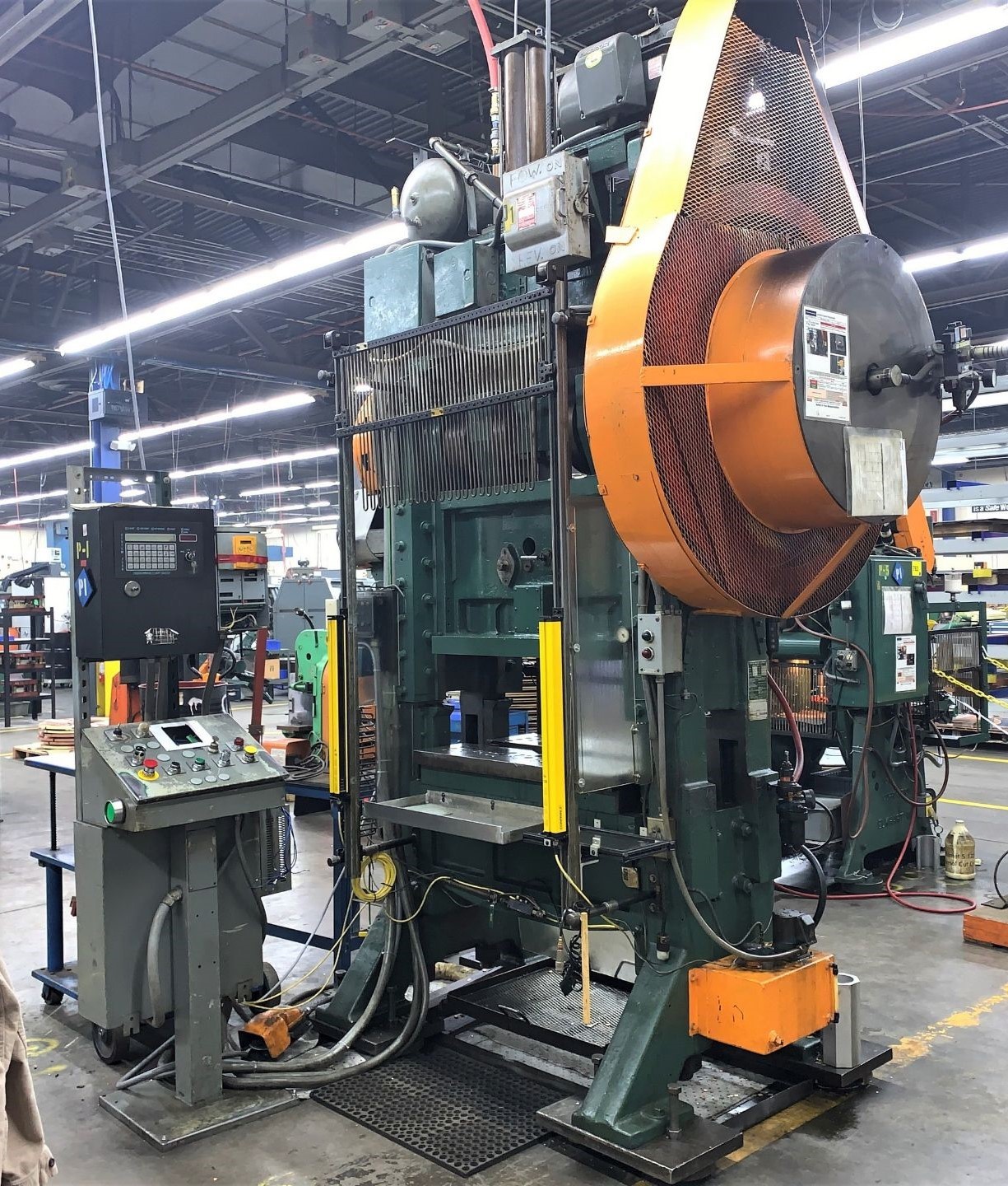 60 Ton Straight Side Press • Used Perkins 6-H Press (6043)