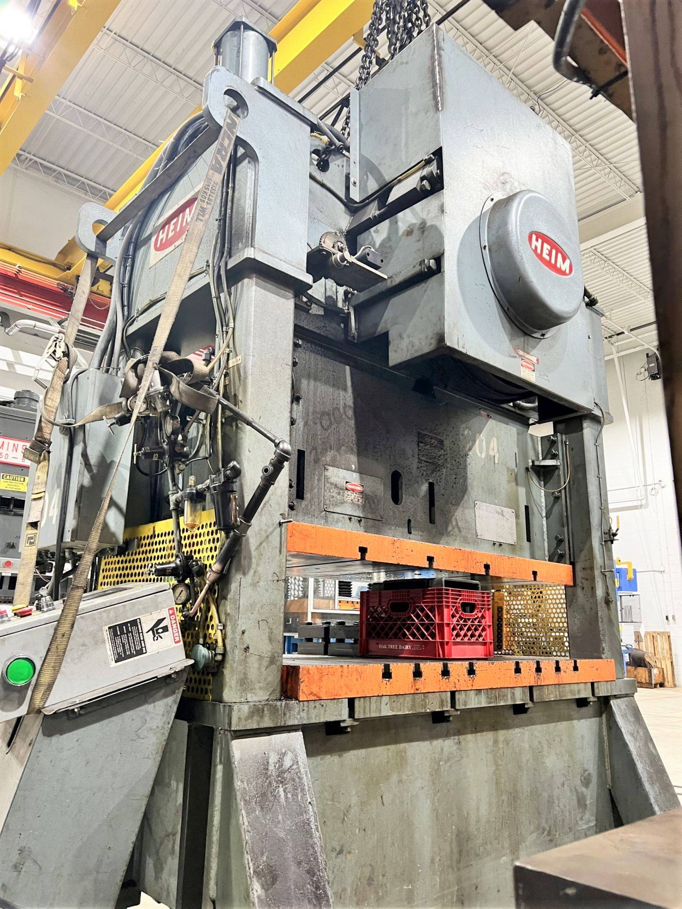 200 Ton Straight Side Press • Used Heim S2 Press (6485)