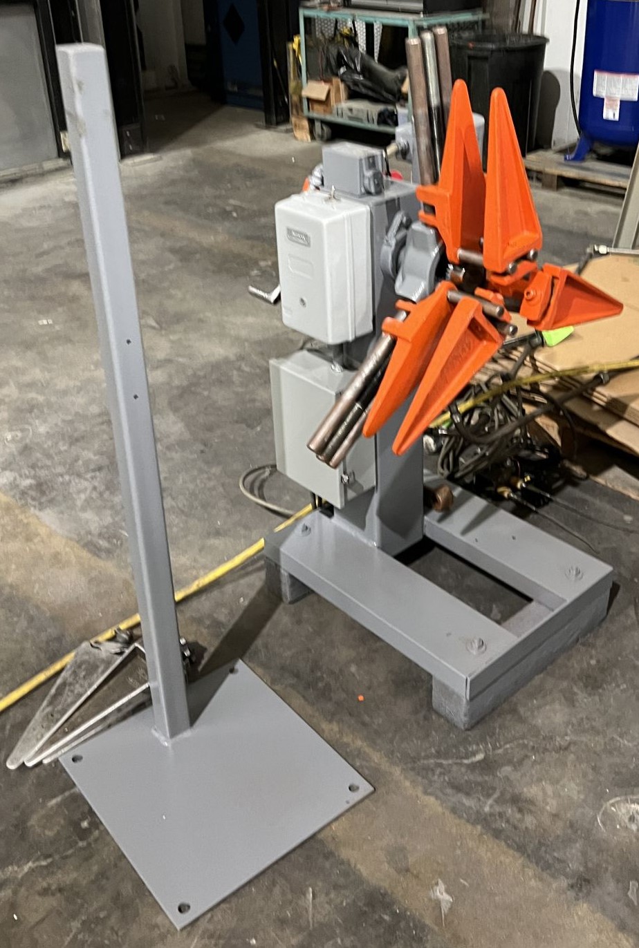 Jaco Motorized Uncoiler Model • APPROX. 500 LBS.