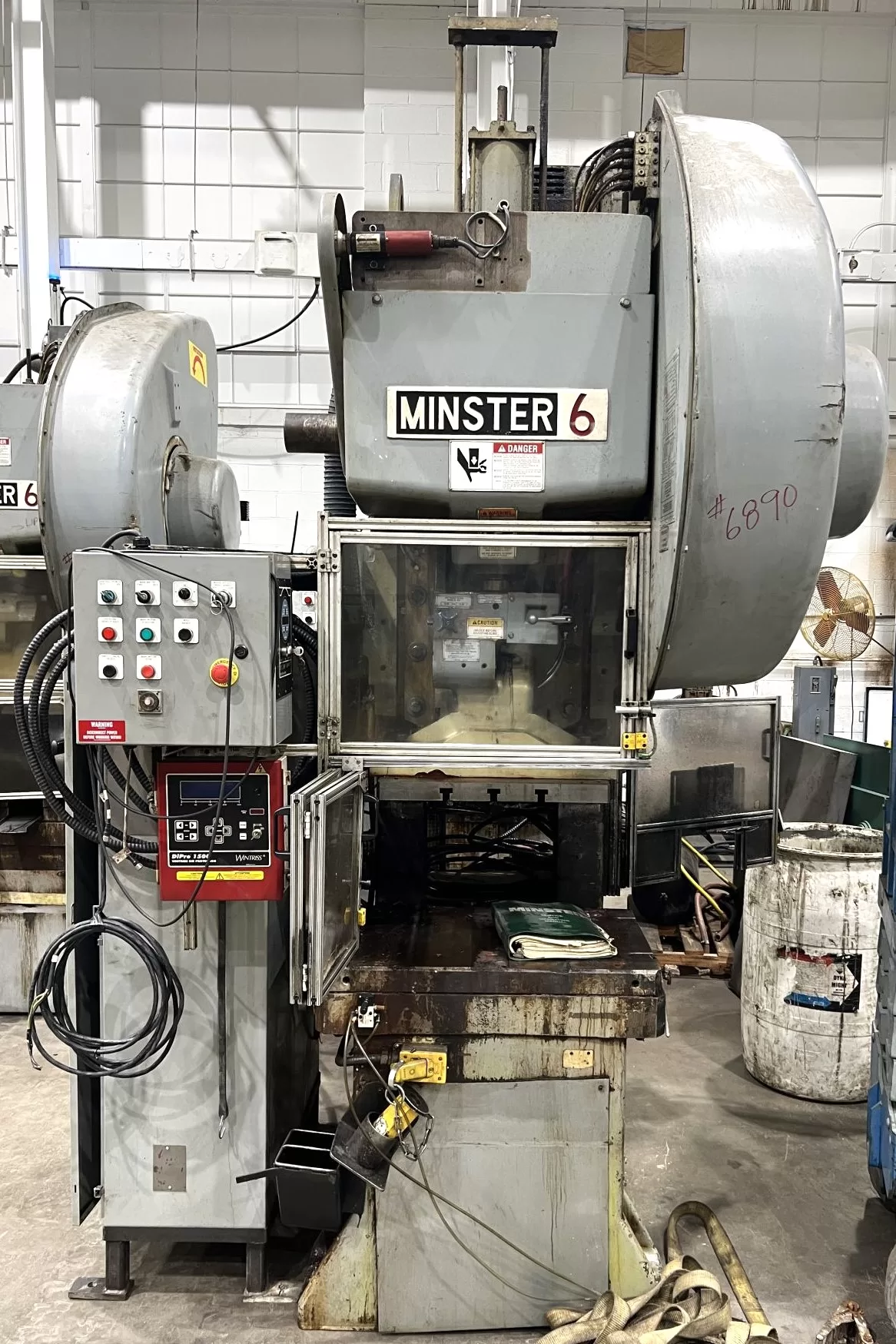 60 Ton C Frame Press • Used Minster #6SS Press (6890)